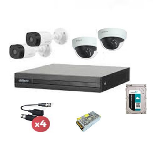 KIT-HDCVI 4CH - camaras dahua peru